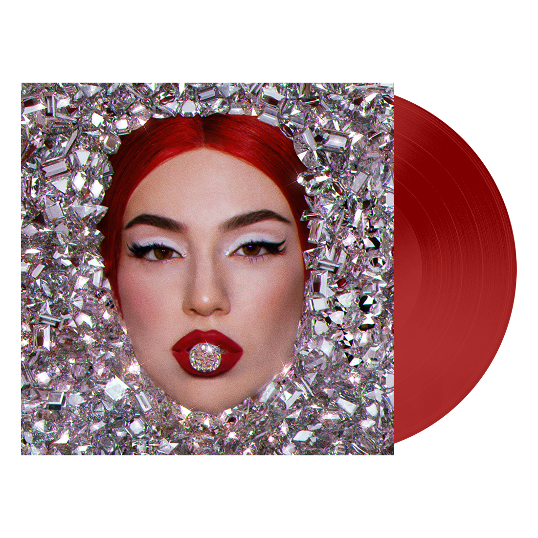 Diamonds & Dancefloors Translucent Ruby Vinyl | The Music Store