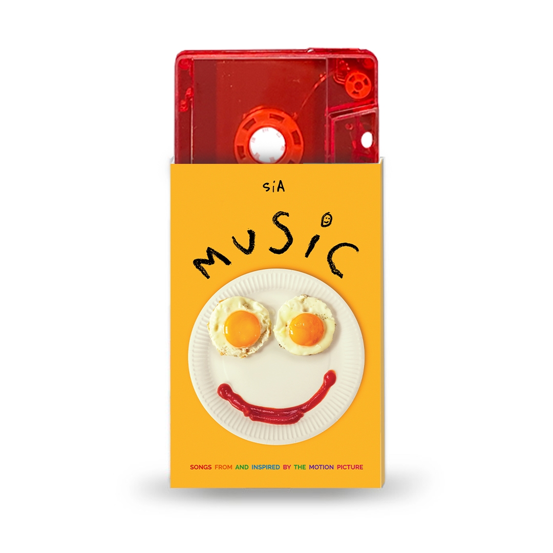 SIA MUSIC TRANSPARENT RED CASSETTE | The Music Store
